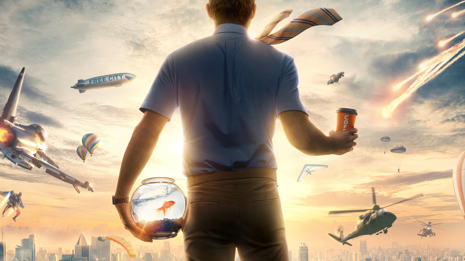 FREE GUY drops new trailer, poster for 20th Century Studios new Ryan ...
