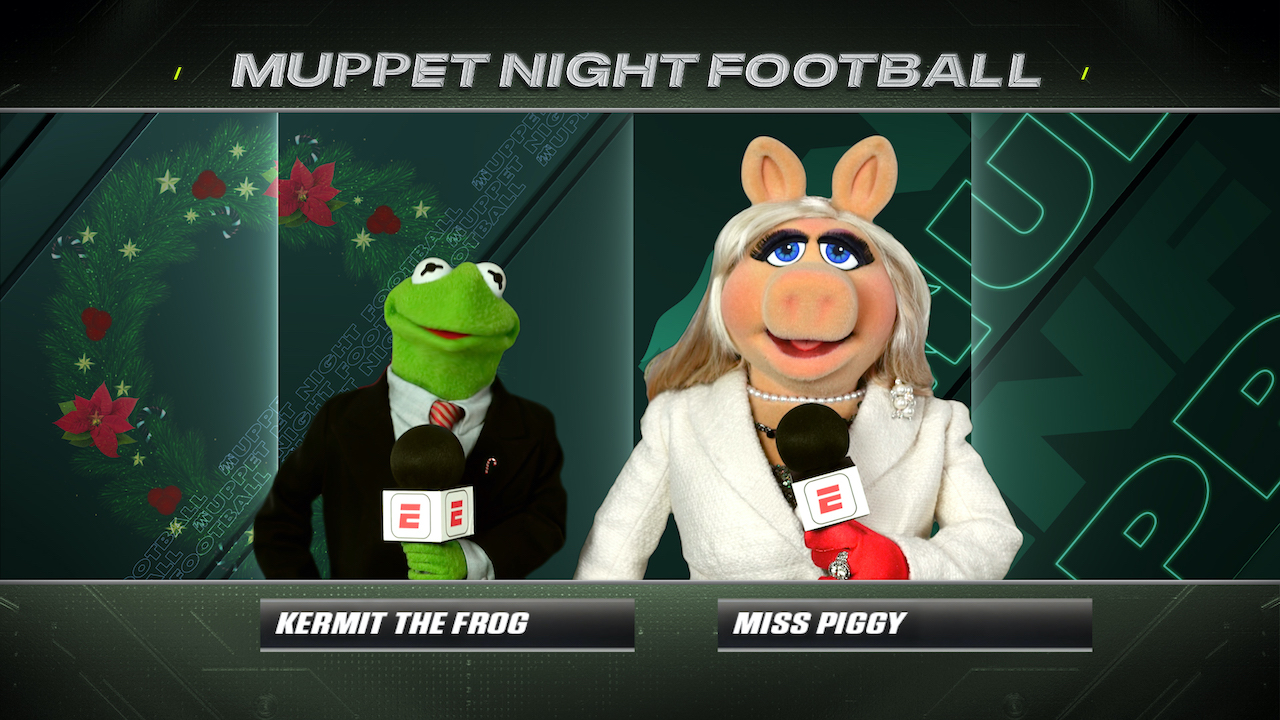 MUPPET NIGHT FOOTBALL tonight on ESPN with special opening by the ...