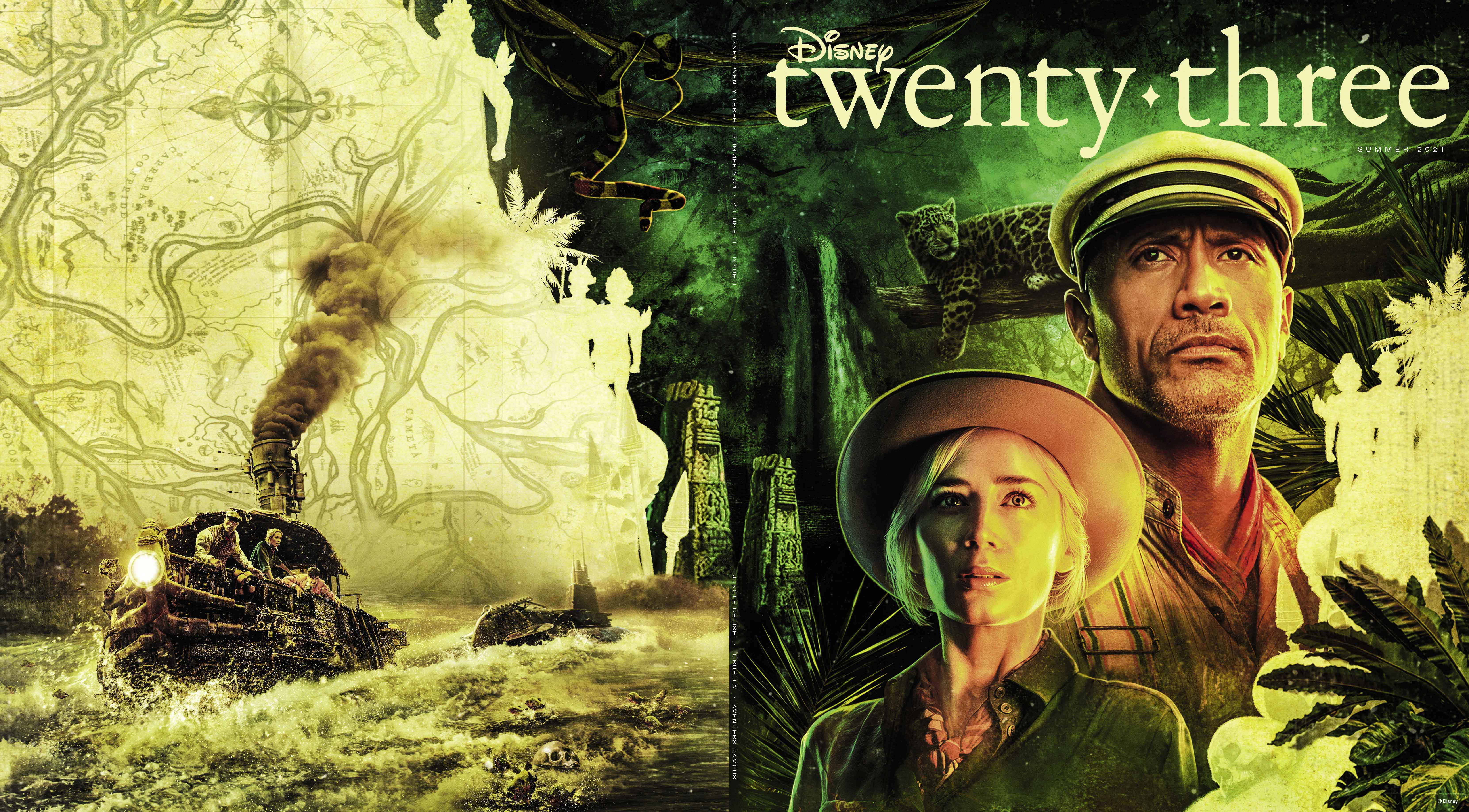 Summer 2021 issue of ‘Disney twenty-three’ magazine covers JUNGLE ...