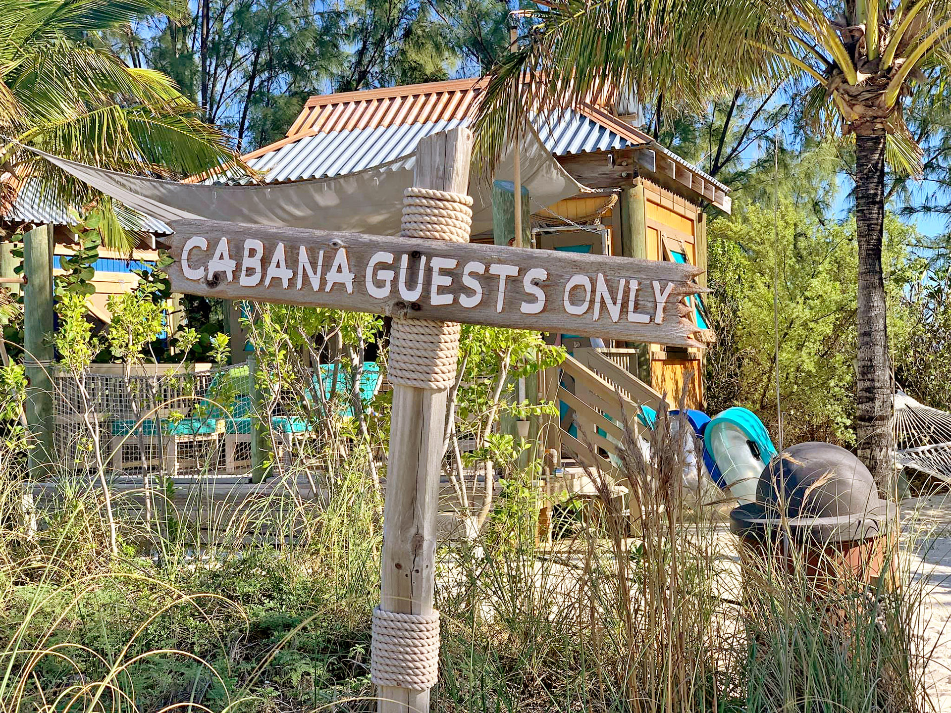 DETAILS: Castaway Cay Cabanas when you sail on the Disney Cruise Line ...