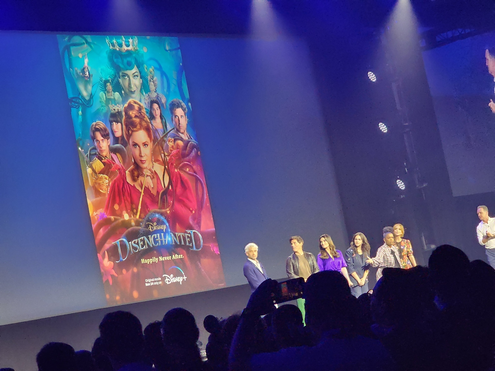 #D23Expo: Stars of DISENCHANTED surprise fans with first look trailer ...