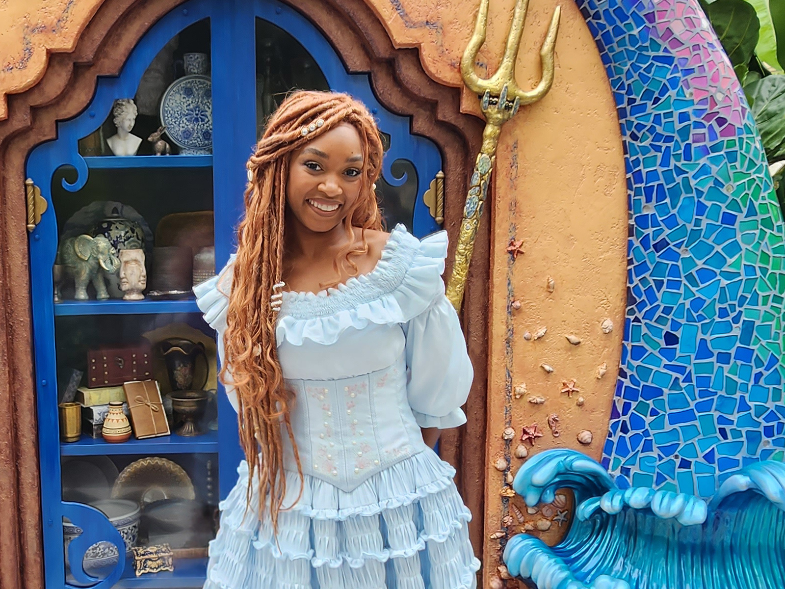 Live-action Ariel makes a big splash with character appearances and ...