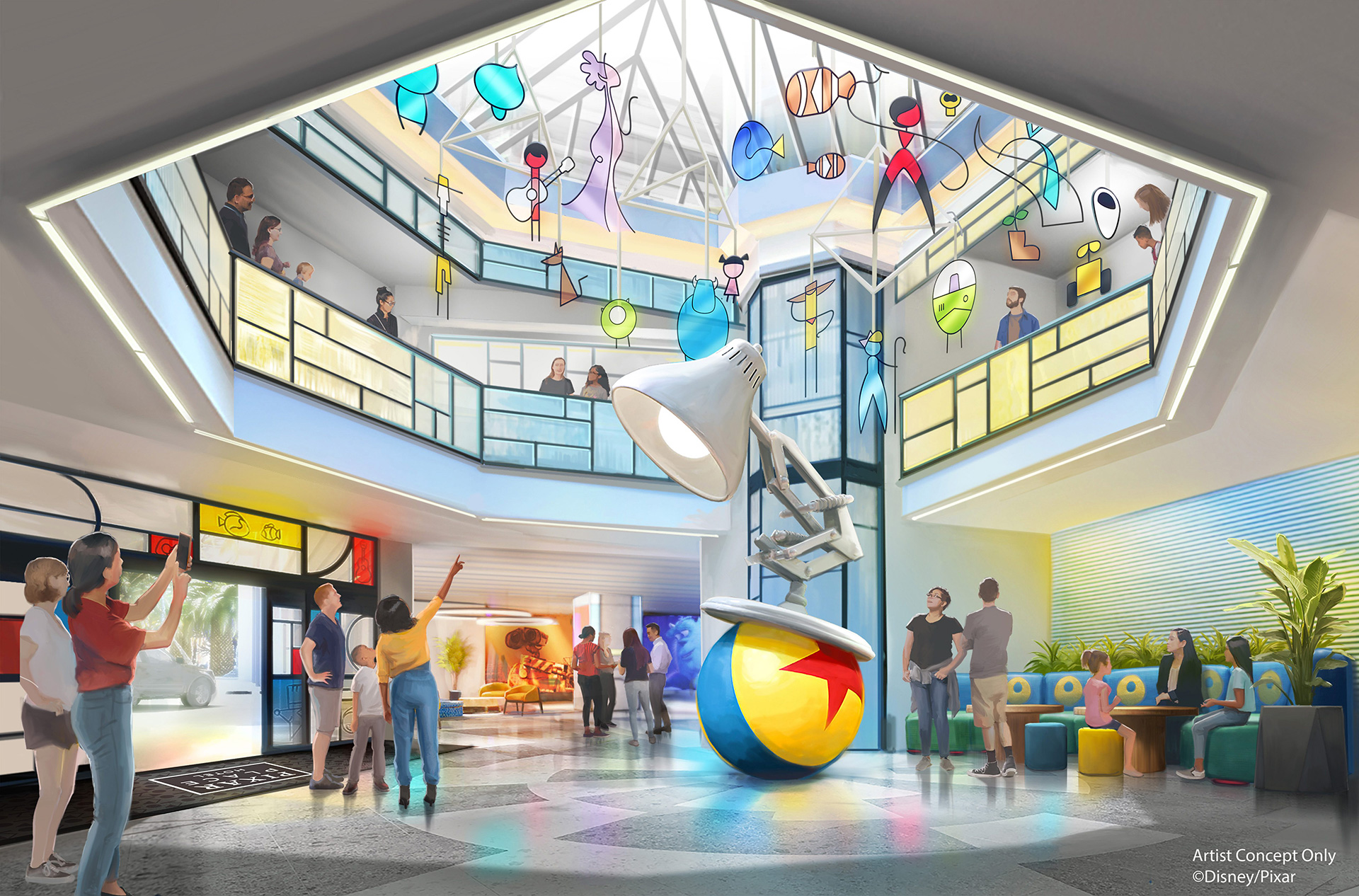 Pixar Place Hotel reveals more details; official opening Jan. 30, 2024 ...