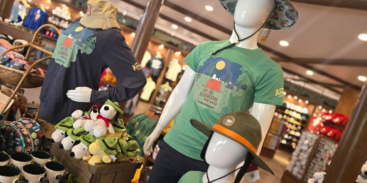 GUIDE: Gear up on PEANUTS merch and more in Snoopy’s Camp Store at ...