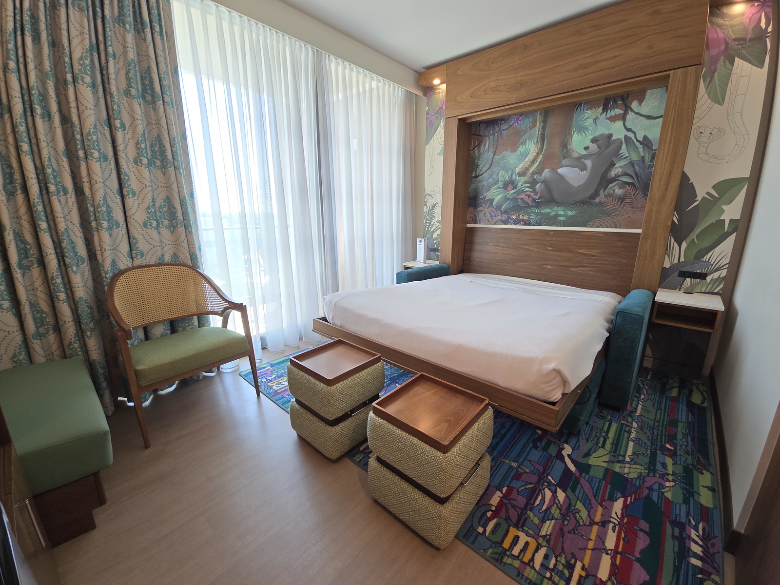 ROOM TOUR: Duo Studio, Jungle Book theme, standard view at Villas at ...