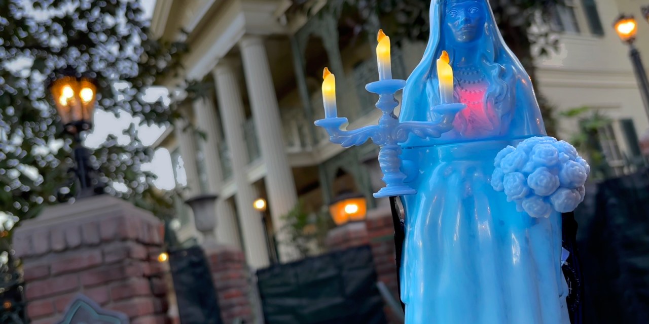 Glowing Haunted Mansion Bride Sipper now available at Disneyland ...