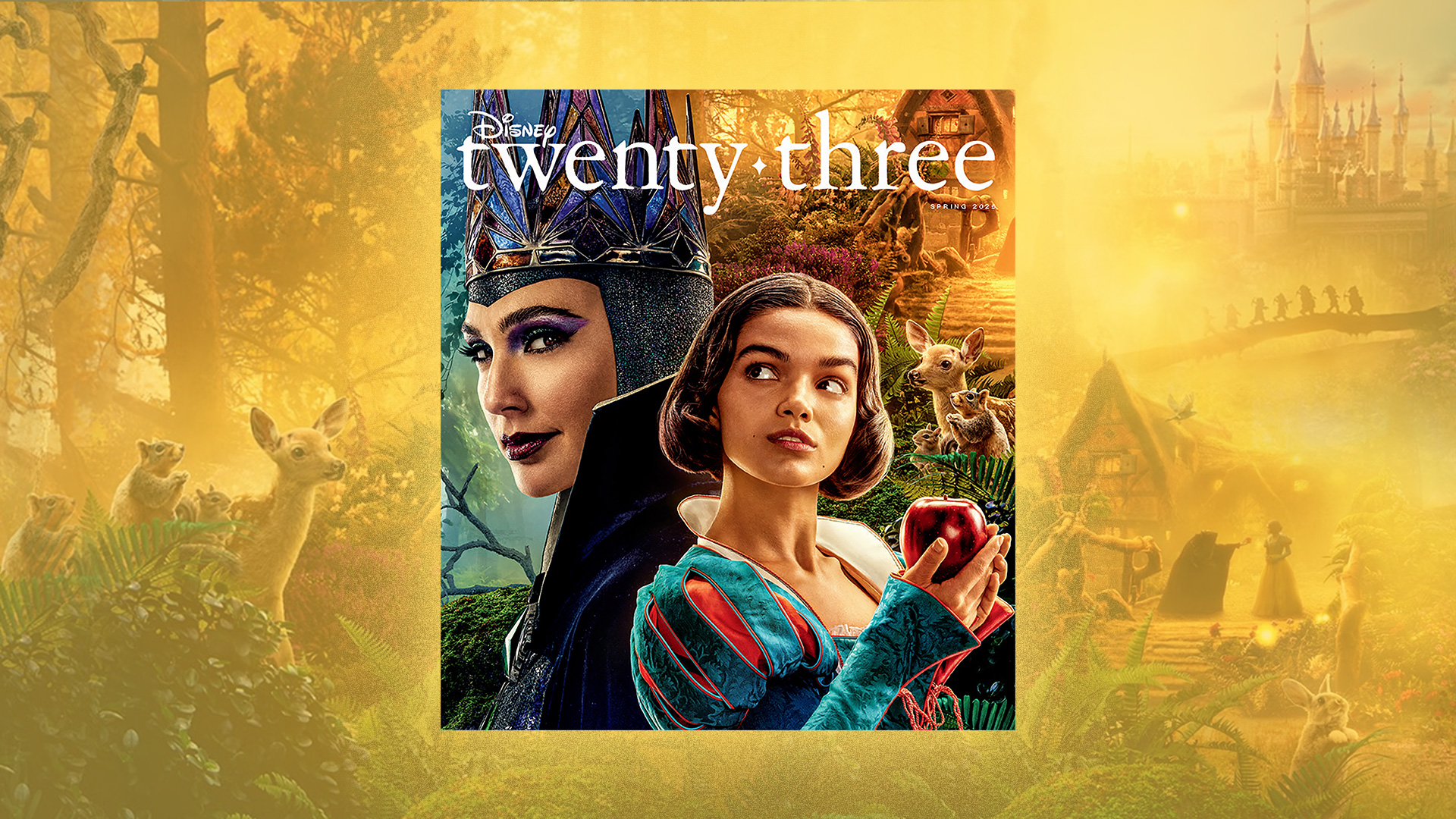 Snow White covers on first-ever digital edition of Disney twenty-three ...
