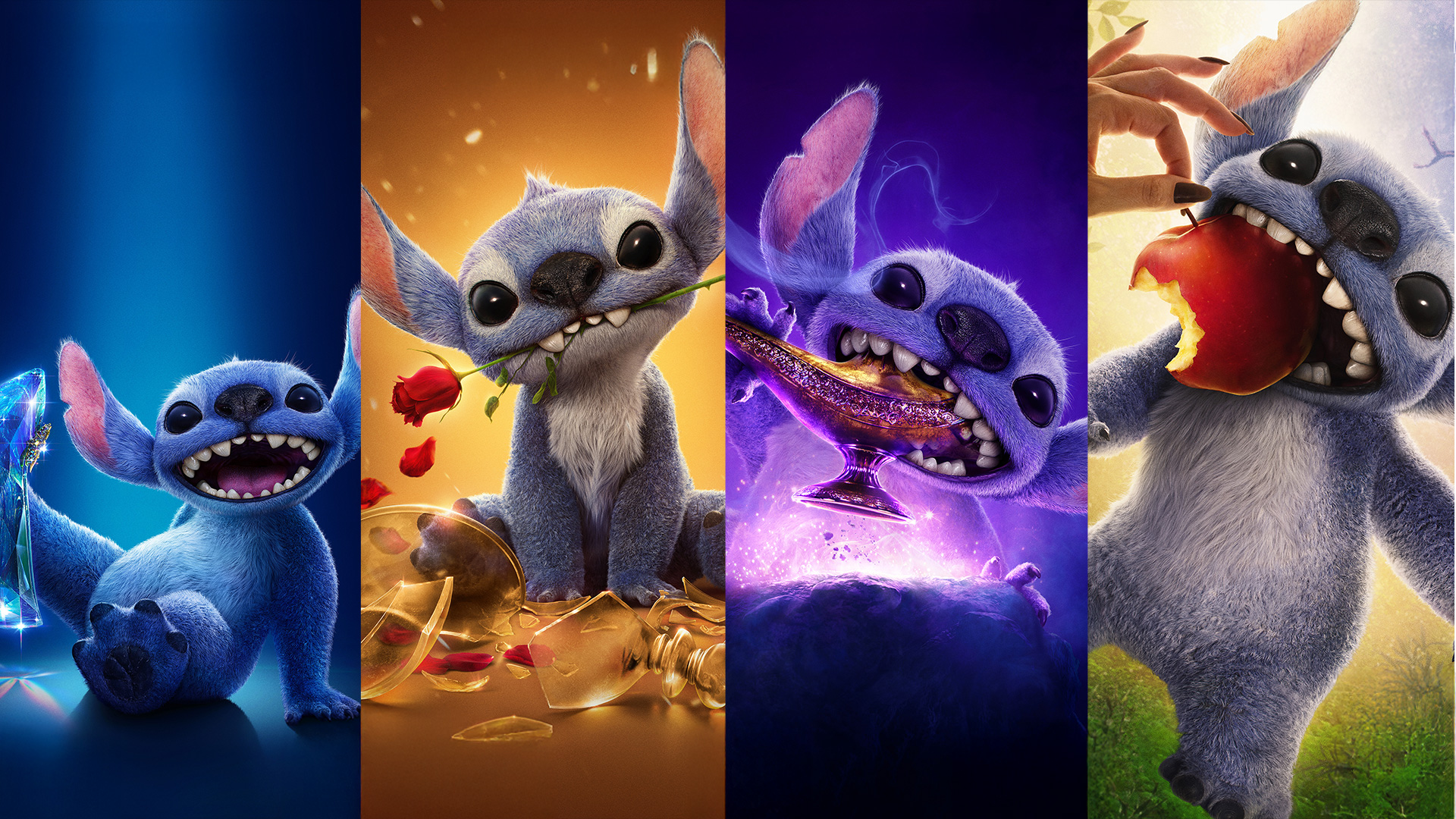 Stitch crashes live action reboot posters to promote LILO & STITCH | MouseInfo.com