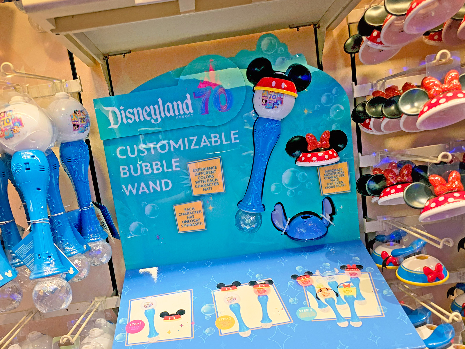 Customizable Bubble Wands have landed for #Disneyland70 | MouseInfo.com
