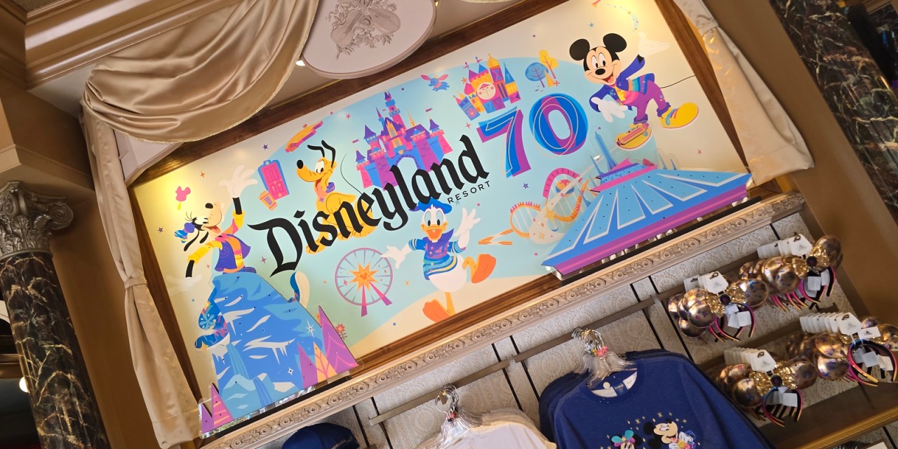 MERCH RUN: Everything in store for #Disneyland70 70th Anniversary ...