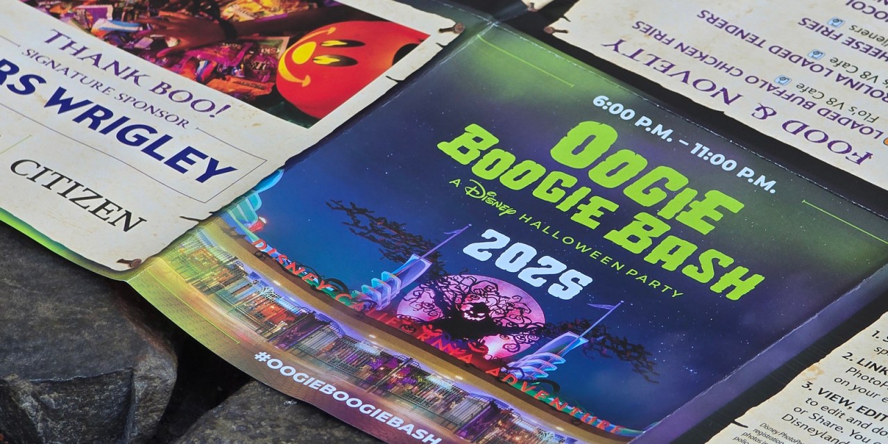 EVENT MAP: 2025 Oogie Boogie Bash — find treat trails, characters, and more | MouseInfo.com