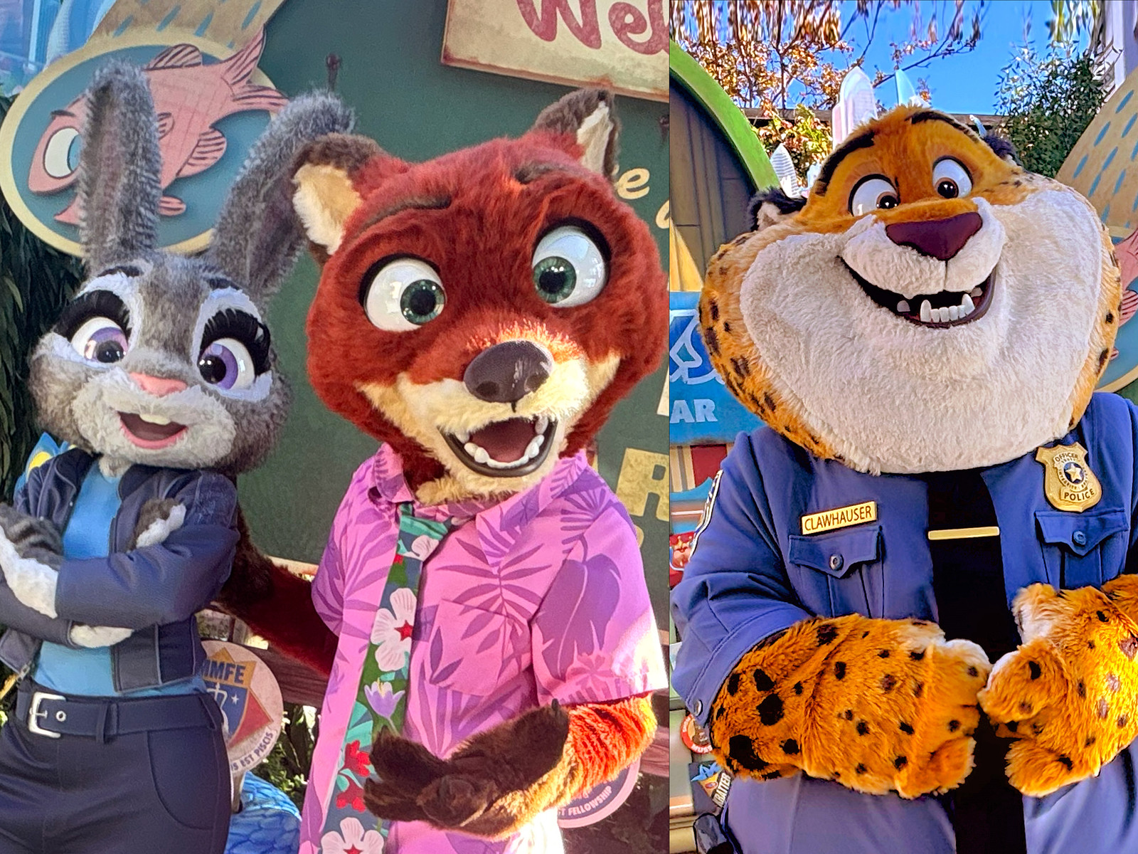 ZOOTOPIA characters celebrate sequel at DCA — Clawhauser, Judy Hopps ...