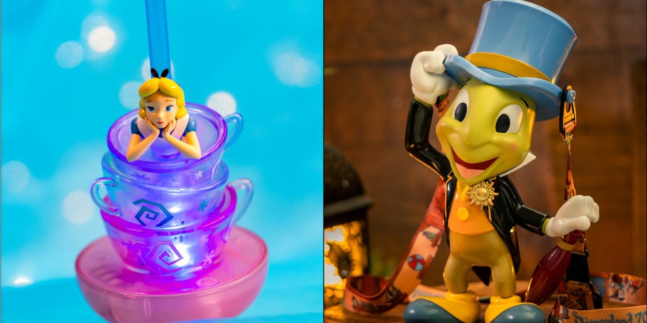 New 2026 novelties: Jiminy Cricket Sipper, Mad Tea Party Bottle Topper ...