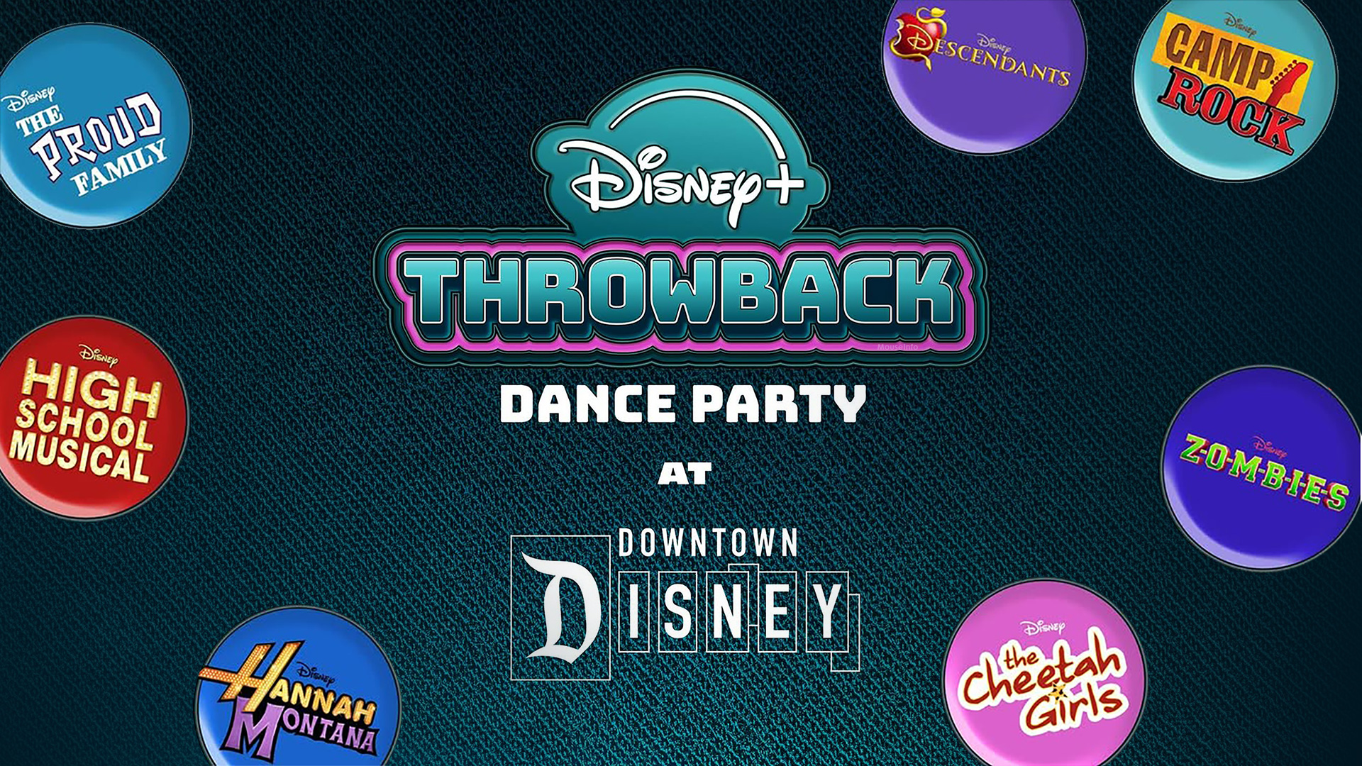 DETAILS: 2026 Disney+ Throwback Dance Party at Downtown Disney ...