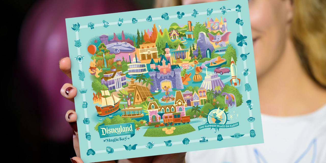 DETAILS: 2026 Magic Key Road Trip Year activity map at Disneyland ...